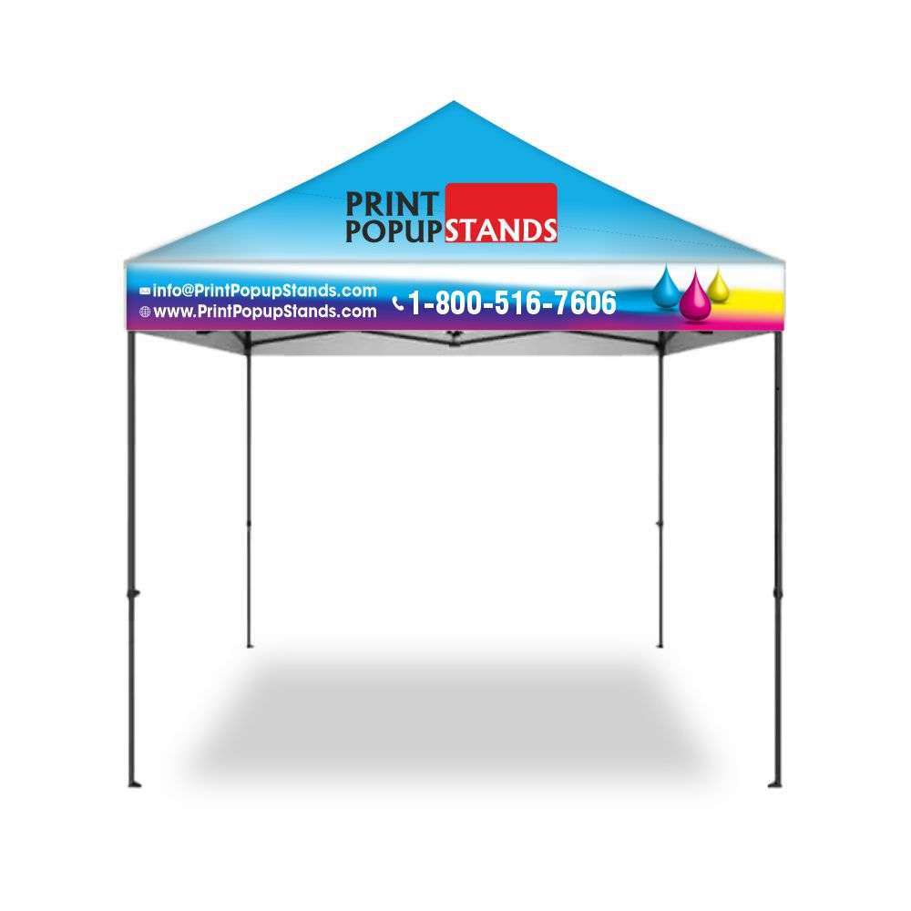 10 X10 Pop Up Canopy Tent Custom Printed Tents Pop Up Printing Print Popup Stands
