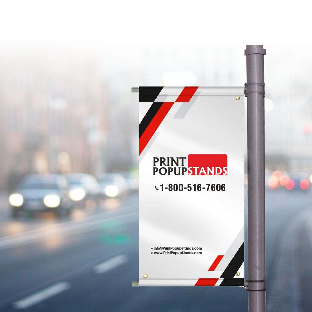 Pole Banners, Pop Up Banner Pole, Retractable Banner Stand Pole, Roll ...