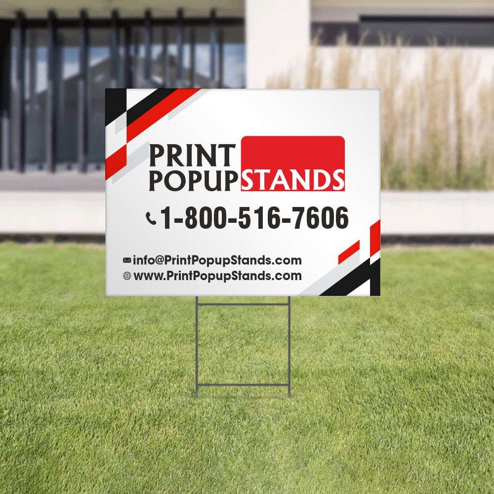 Yard Signs / Coroplast, Coroplast Signs, Yard Sign Printing - Print Pop ...